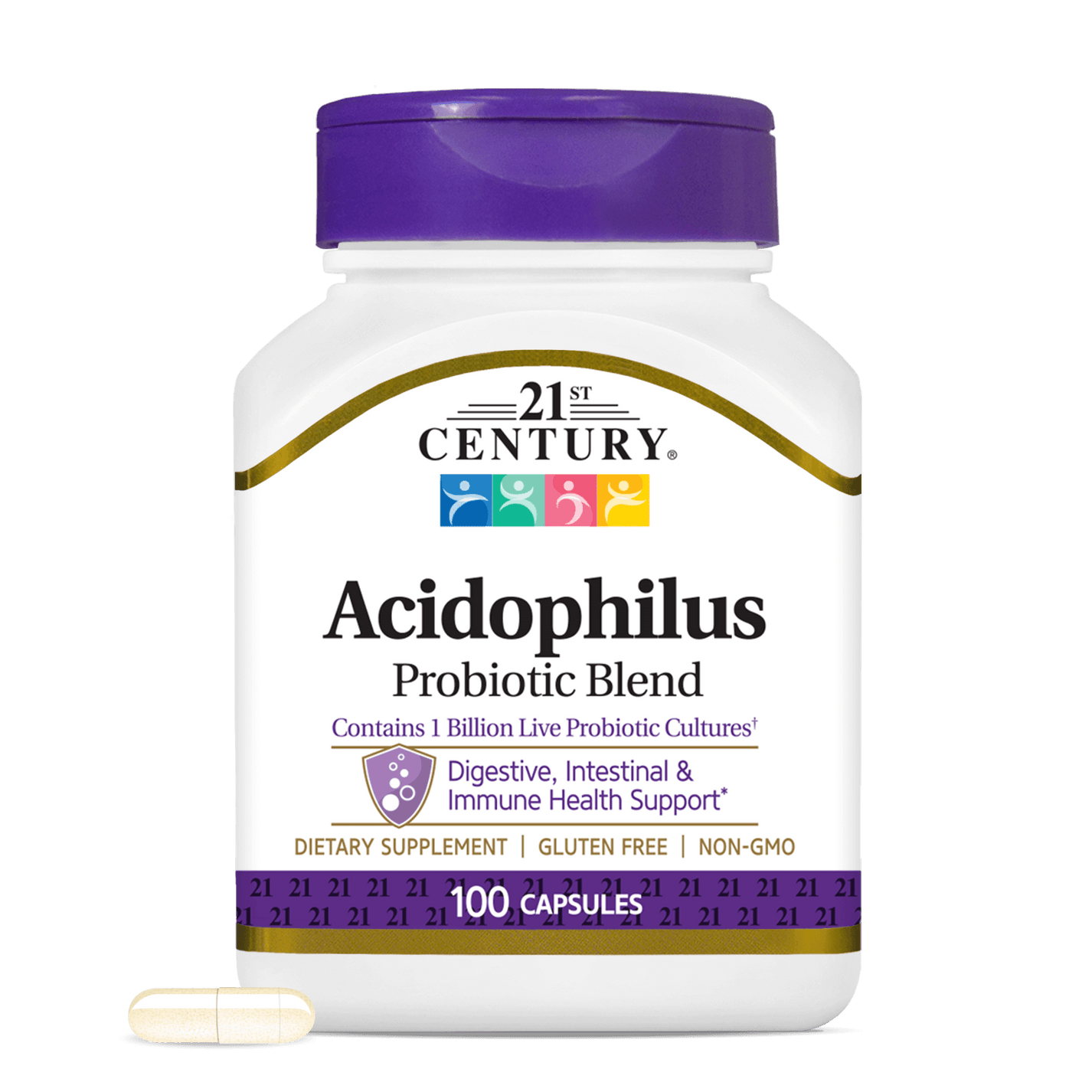 Acidophilus Probiotic Blend – 21st Century Vitamins – 21st Century Vitamins