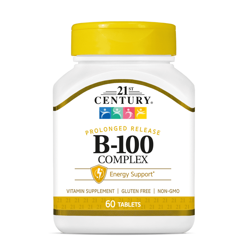 B-100 Complex – 21st Century Vitamins