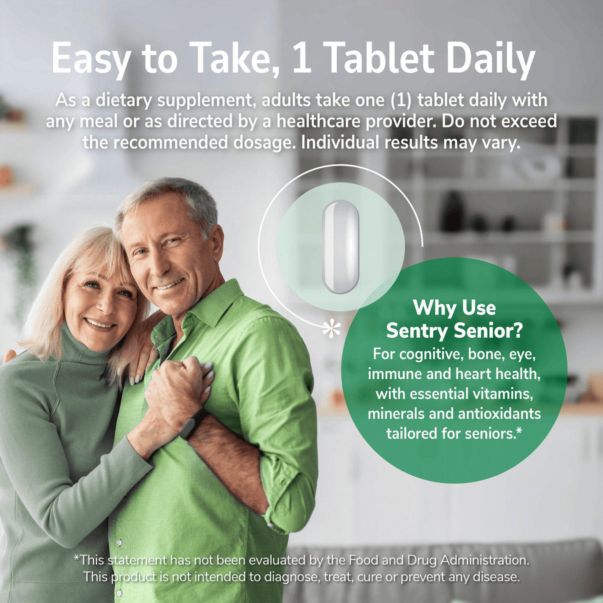 Sentry Senior Adults 50+ Multivitamin | 21st Century Vitamins – 21st ...