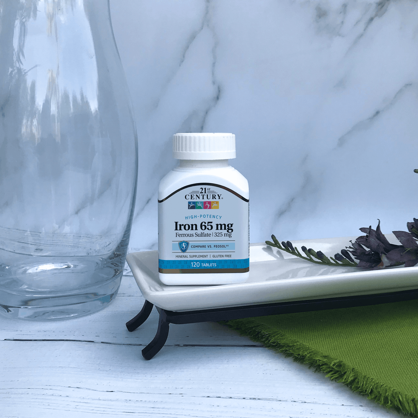 High Potency Iron 65 mg | 21st Century Vitamins – 21st Century Vitamins