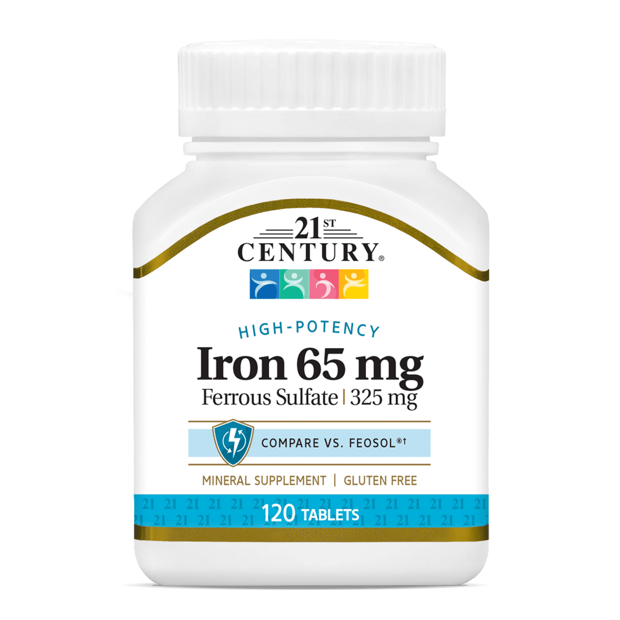 High Potency Iron 65 mg | 21st Century Vitamins – 21st Century Vitamins