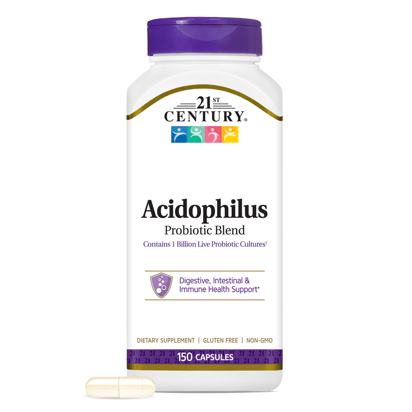 Acidophilus Probiotic Blend – 21st Century Vitamins – 21st Century Vitamins