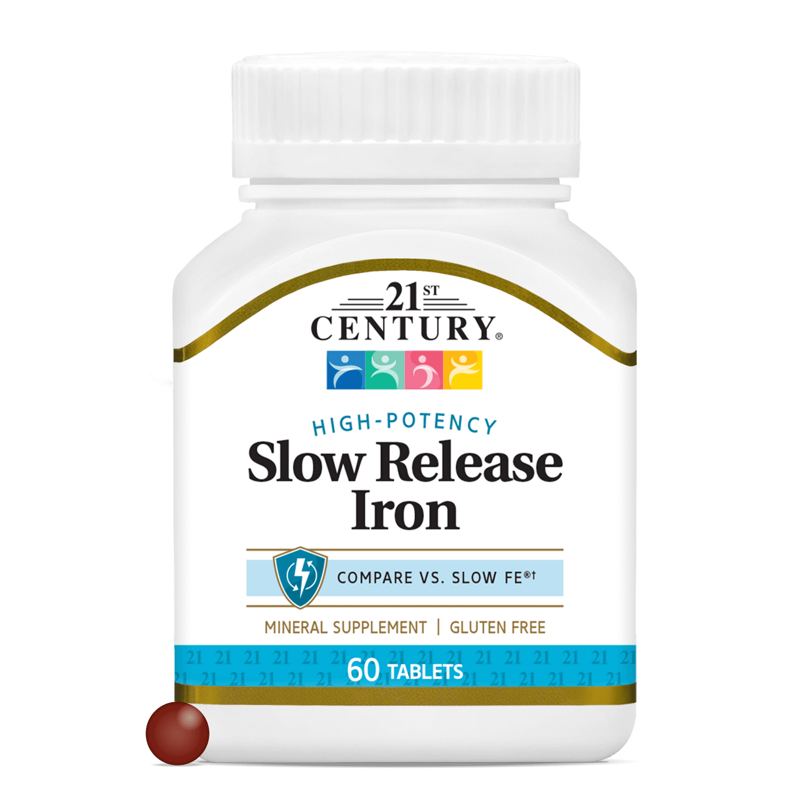 Slow Release Iron – 21st Century Vitamins – 21st Century Vitamins