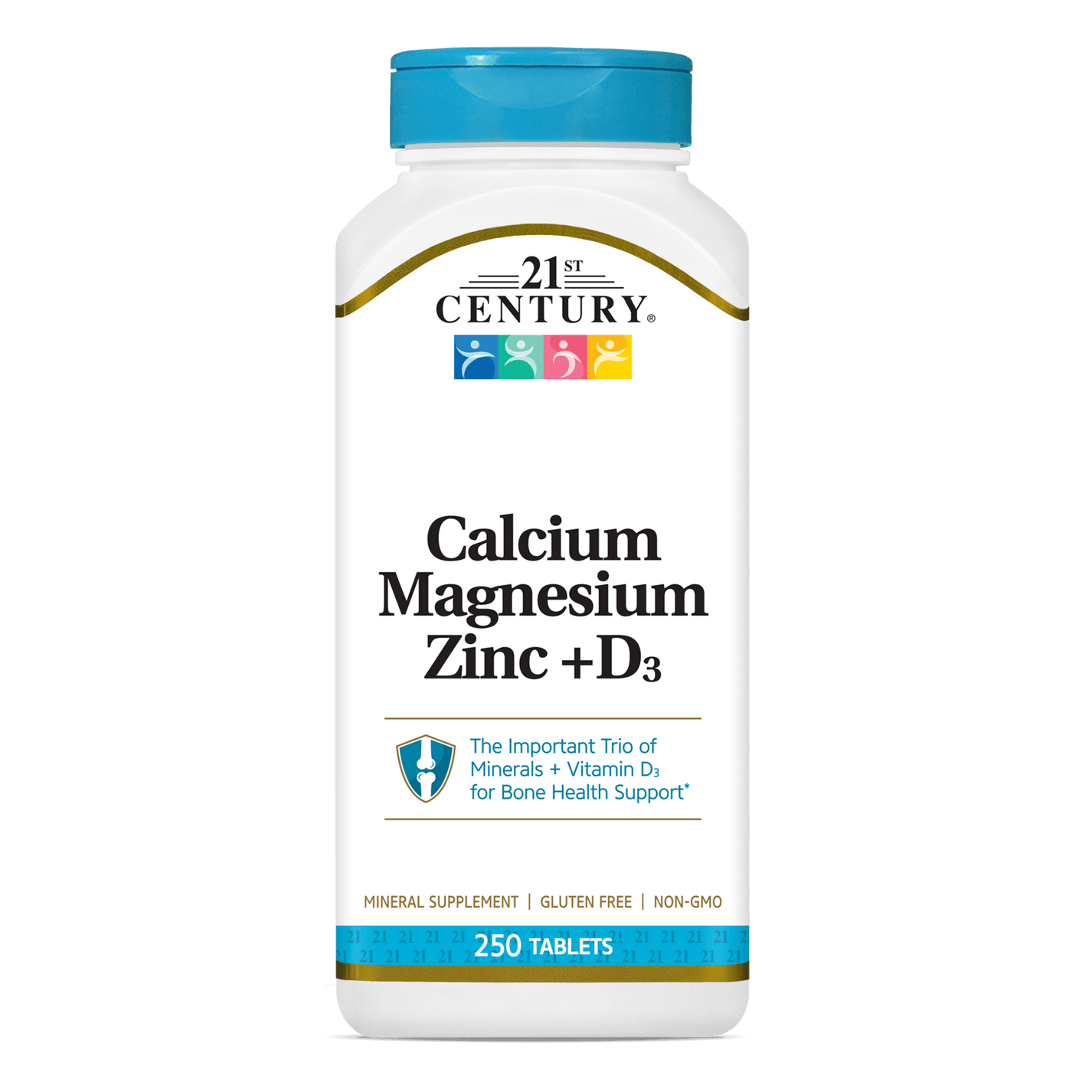 Calcium Magnesium and Zinc + D3 | 21st Century Vitamins – 21st Century ...