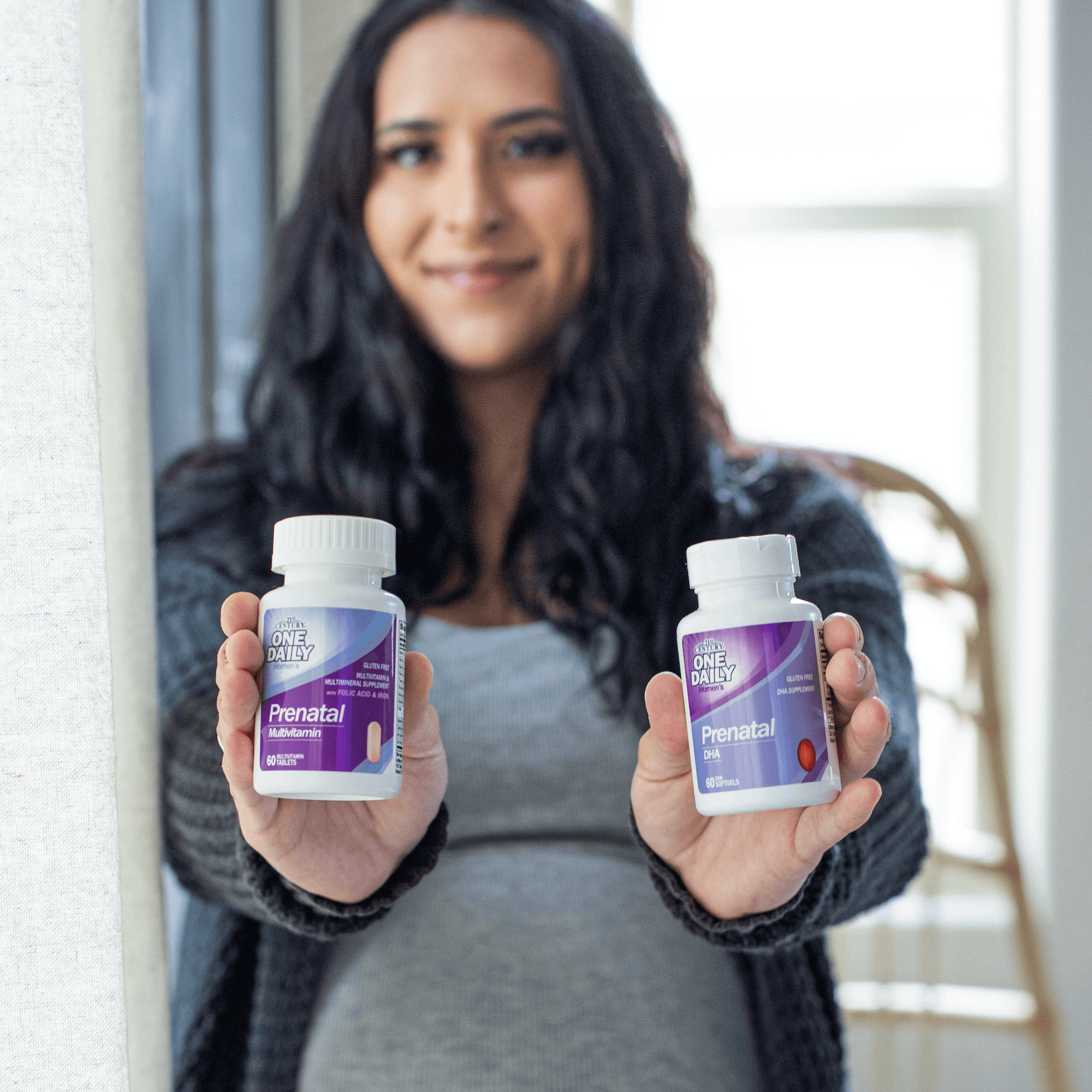Prenatal Multivitamin Plus DHA - 60+60 Tablet/Softgel | 21st Century ...